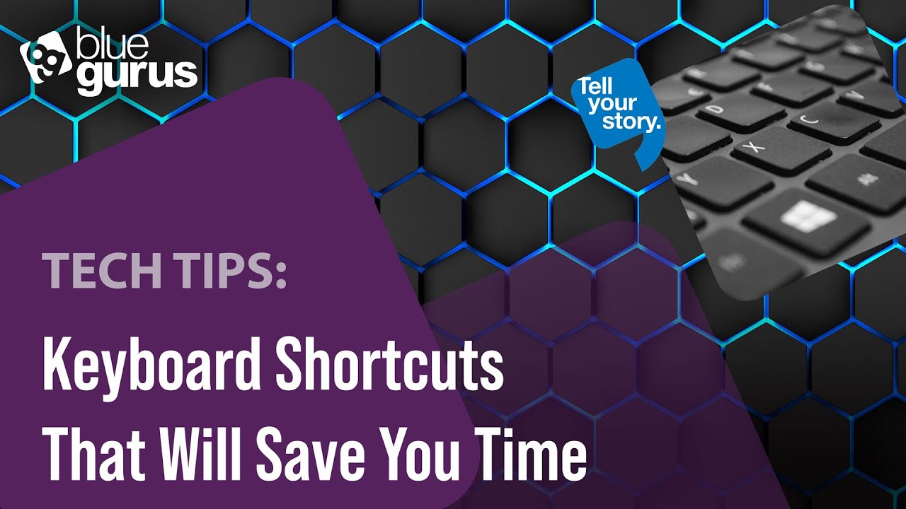 Tech Tips: Keyboard Shortcuts That Will Save You Time - YouTube