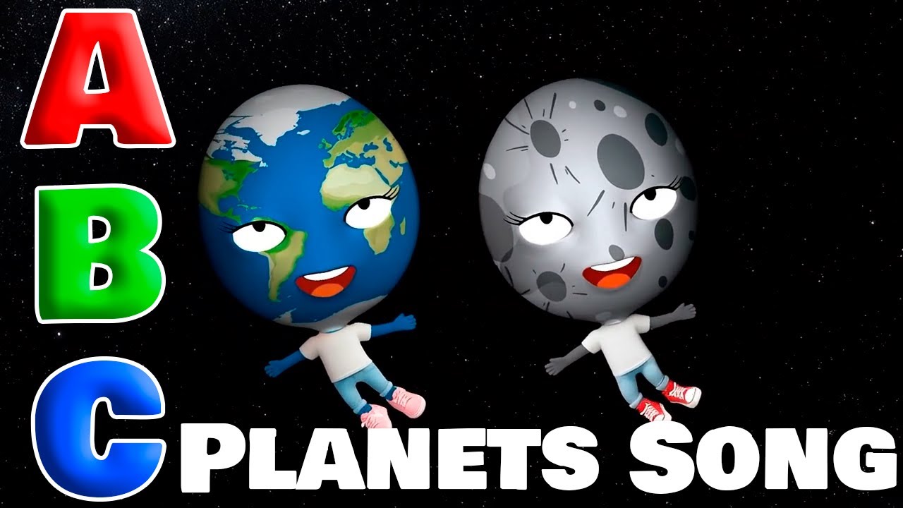 🚀👨‍🚀 ABC Planets Song 🛸👽 Phonics Space Alphabet A to Z 🪐 Learn the ...
