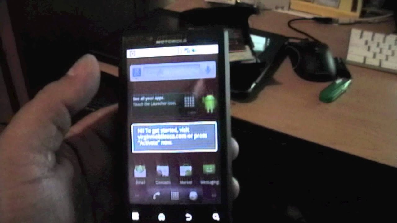 Motorola Triumph Unboxing - YouTube