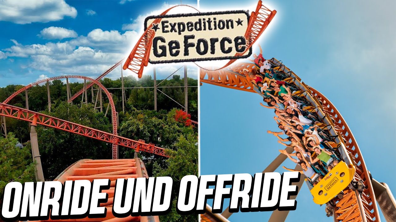 EXPEDITION GeForce [FULL Experience] - Onride & Offride | Holiday Park ...