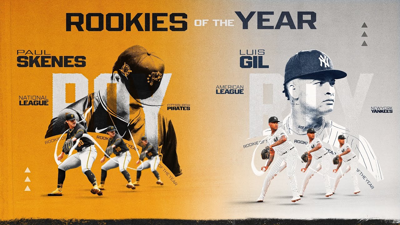 2024 Rookie of the Year WINNERS are revealed! (Hear from Paul Skenes ...