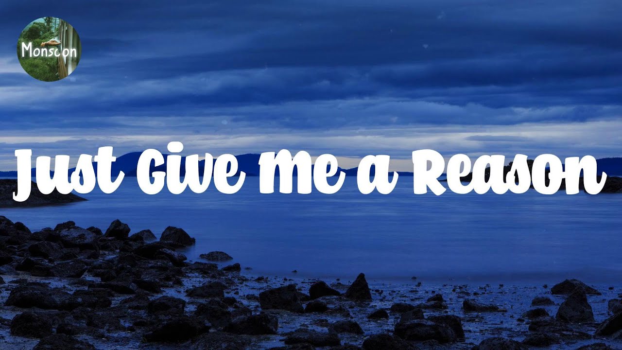 P!nk - Just Give Me a Reason // Lyric video - YouTube