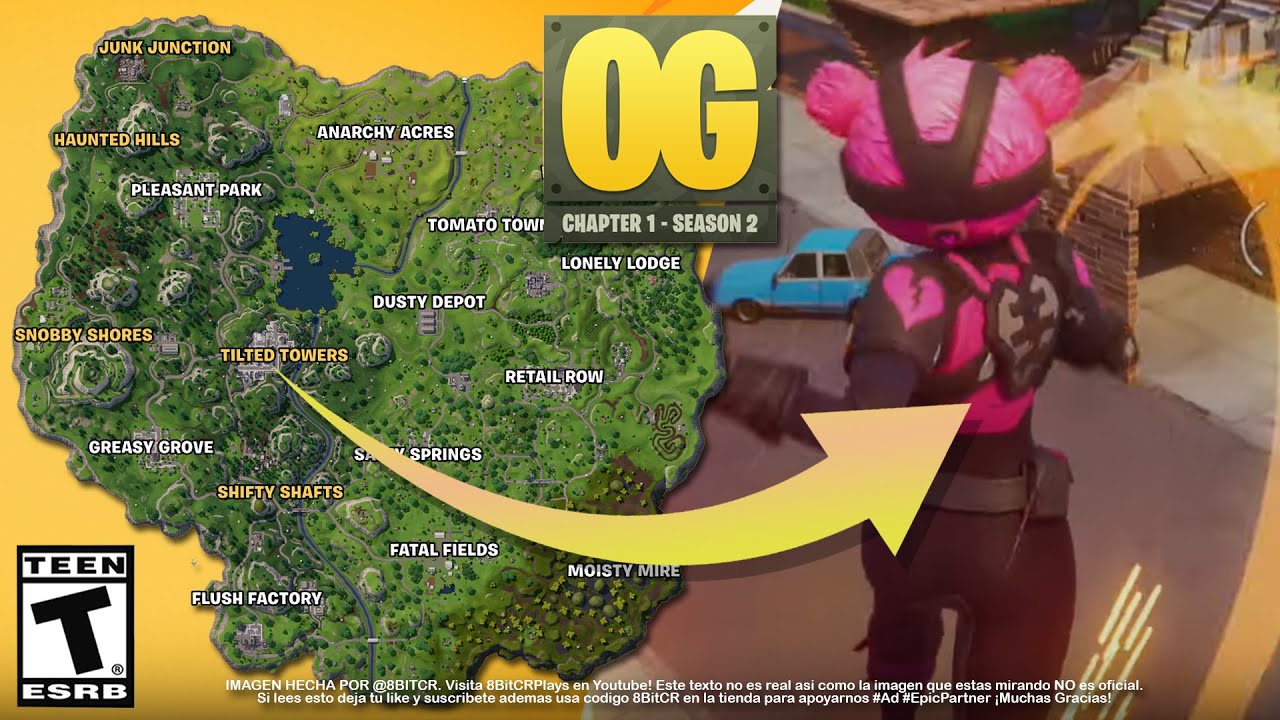 PRIMER TEASER de FORTNITE OG TEMPORADA 2!! + CAMBIOS DEL MAPA - YouTube