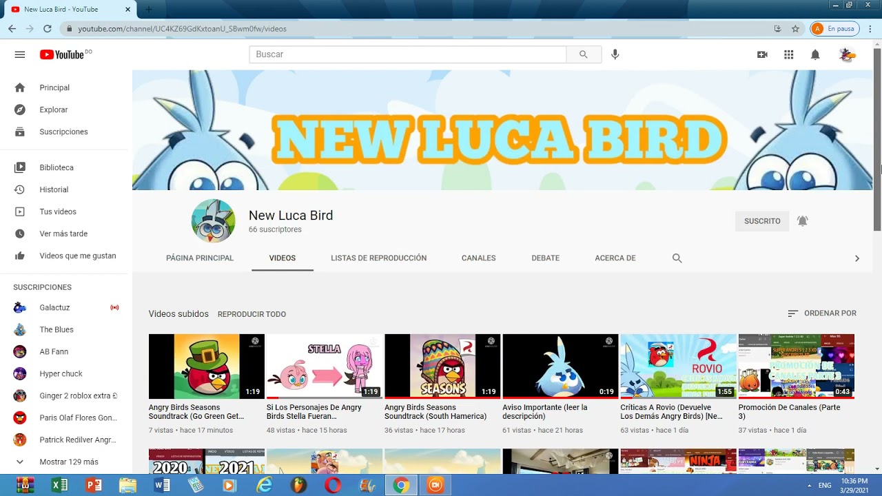 promo a new luca the bird - YouTube