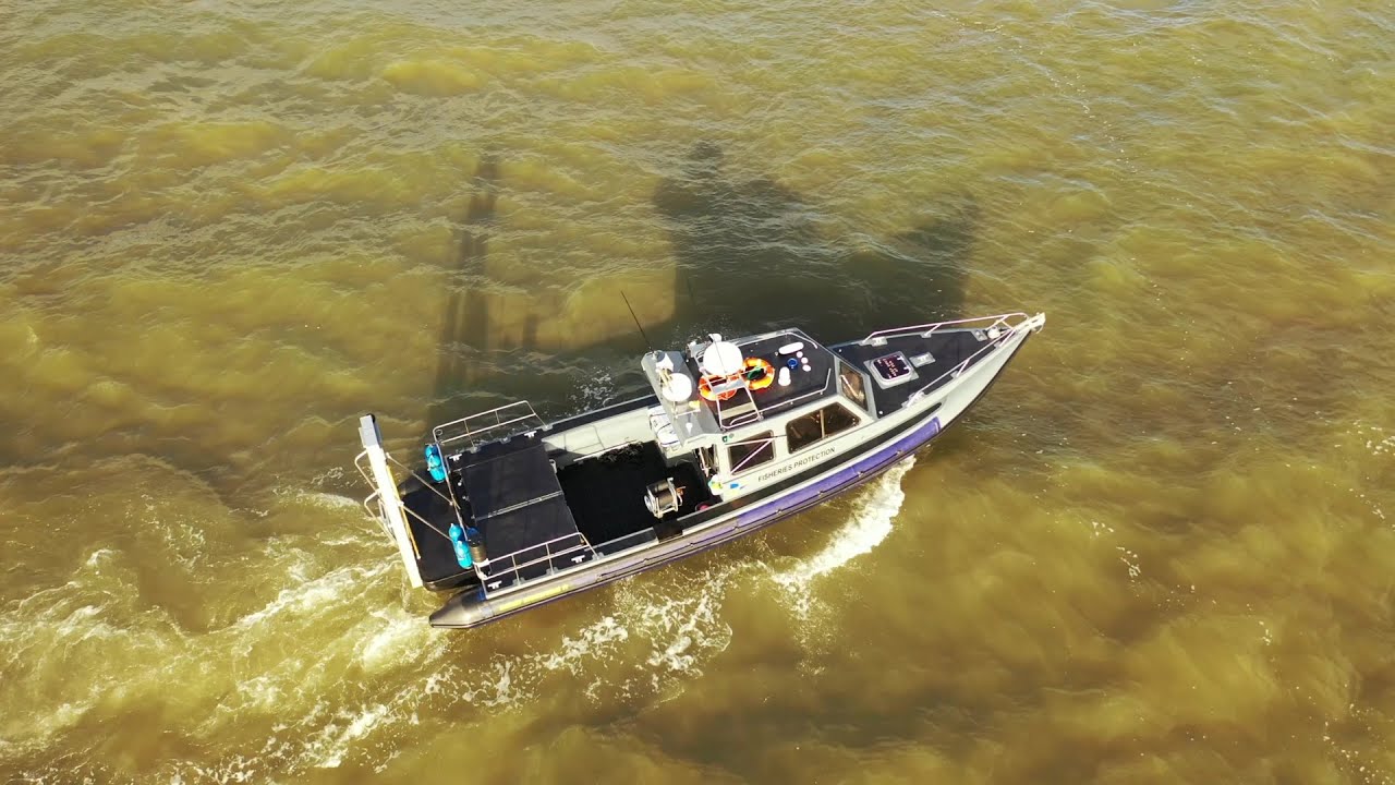DJI Mavic 2 Pro - FPV SALAR Fisheries Patrol Vessel - YouTube