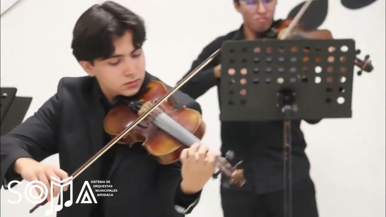 Recital de Verano 2024 - "Violines" David Aaron Flores Garza - Primer Movimiento Mi Menor Bach ...