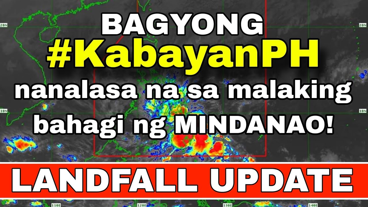 BAGYONG KABAYAN LATEST UPDATE ⚠️😱 | WEATHER UPDATE TODAY | LAGAY NG ...