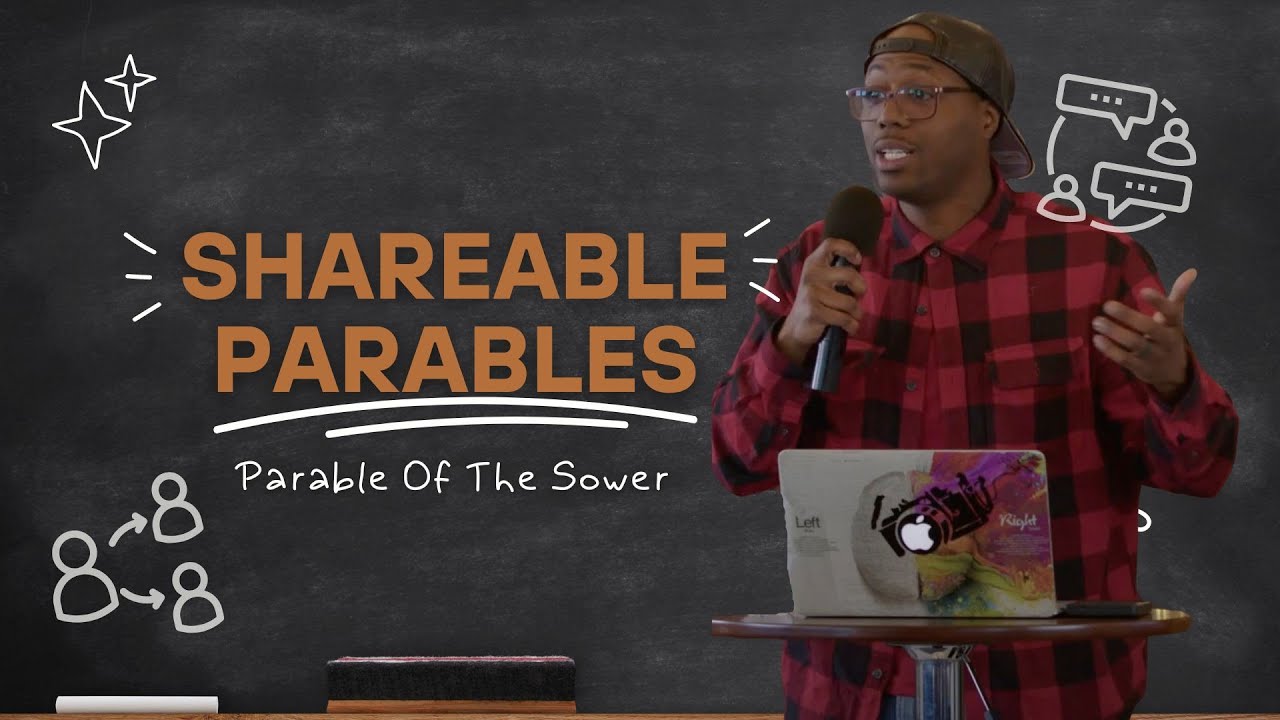 Shareable Parables Pt. 1| Parable of the sower | Sermon by Med Clark of ...