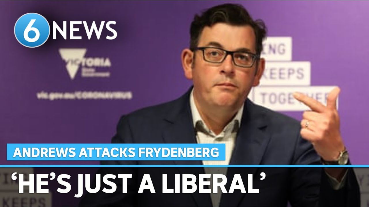 "He's just a Liberal" - Daniel Andrews slams Josh Frydenberg - YouTube