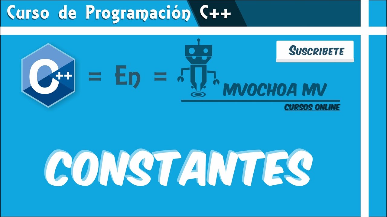 Curso de Programación C++ 7.- Constantes - YouTube