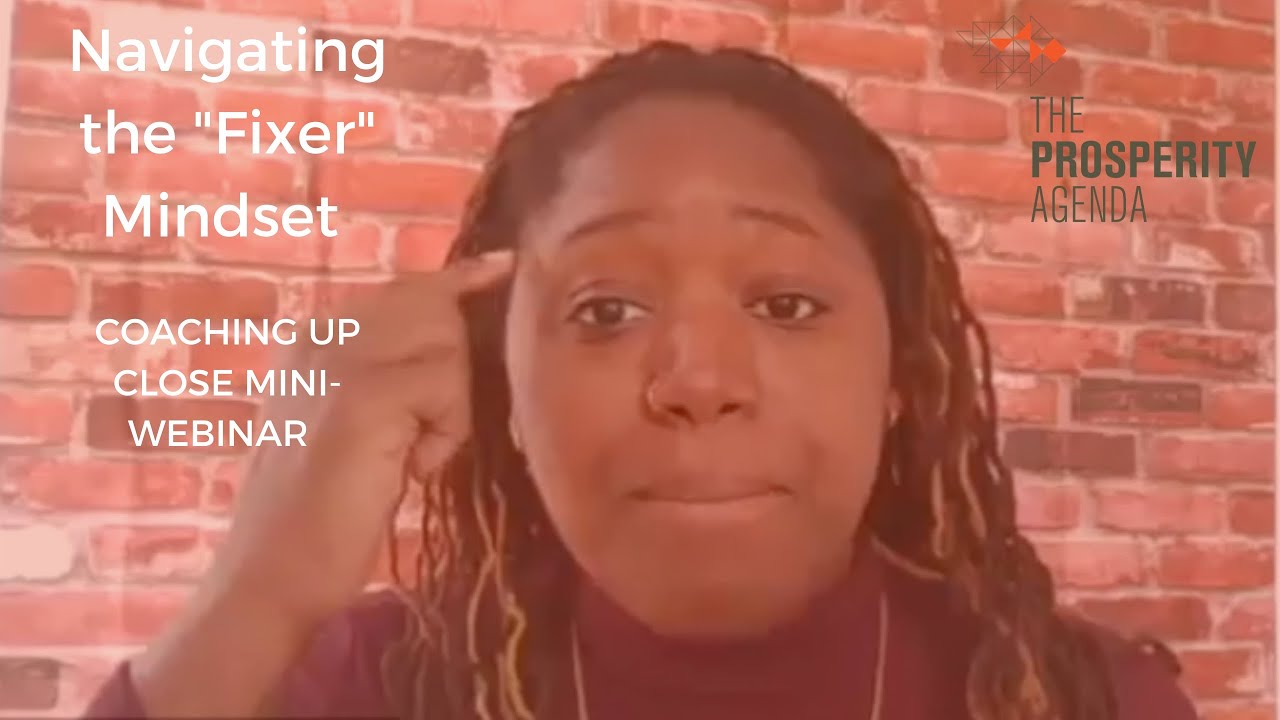 Navigating the "Fixer" Mindset - YouTube