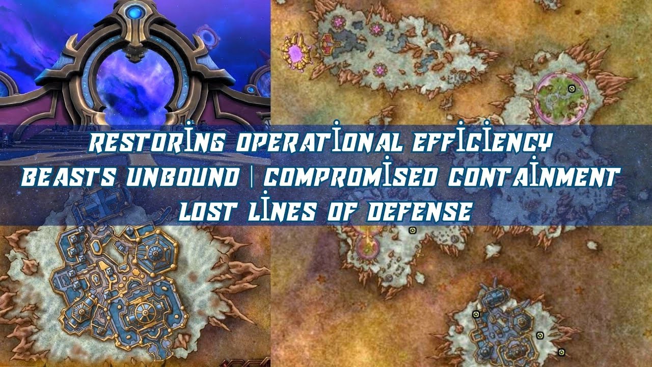 Restoring Operational Efficiency | Beasts Unbound | Compromised ...