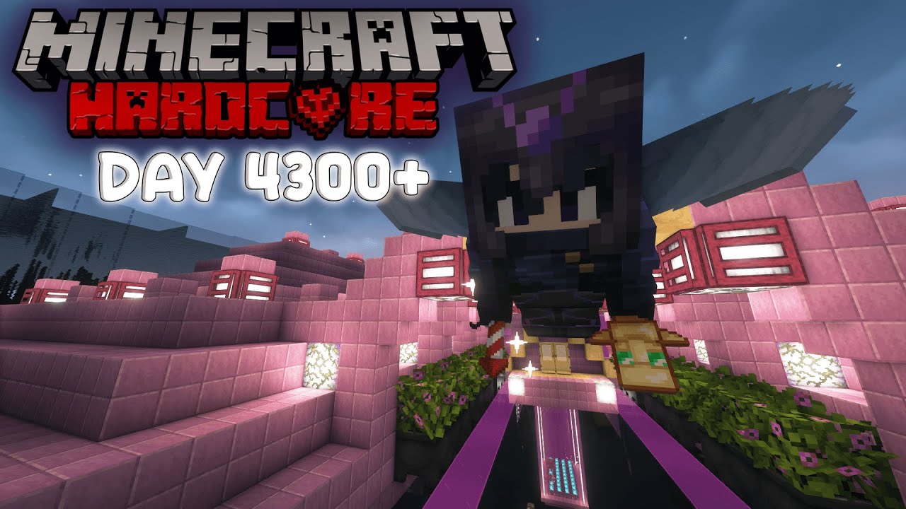 【MINECRAFT】HARDCORE 4300+ MC Days | 1100+ Hours IRL | !commands !hi ...