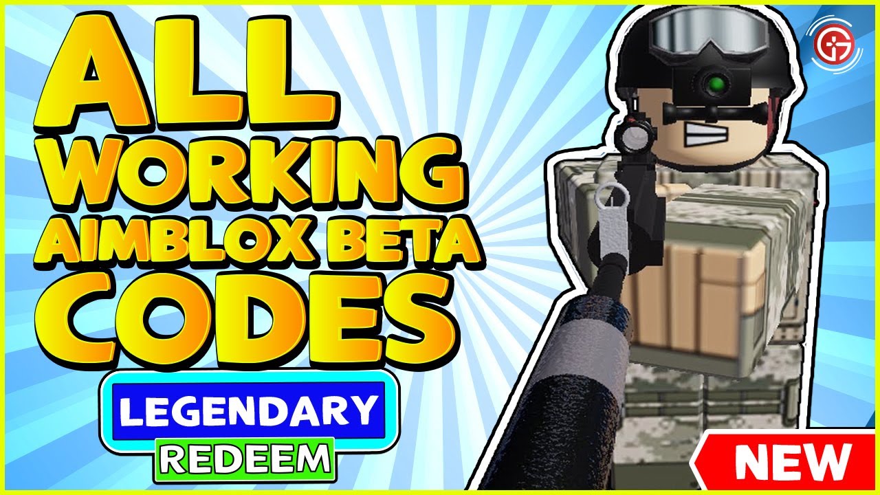 [LEGENDARY] Aimblox BETA Codes September 2021 - Free $ Money! - YouTube