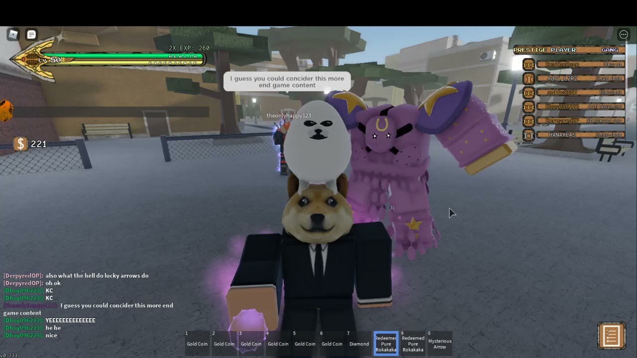 YBA SHINY STAND PITY SYSTEM + MORE - YouTube