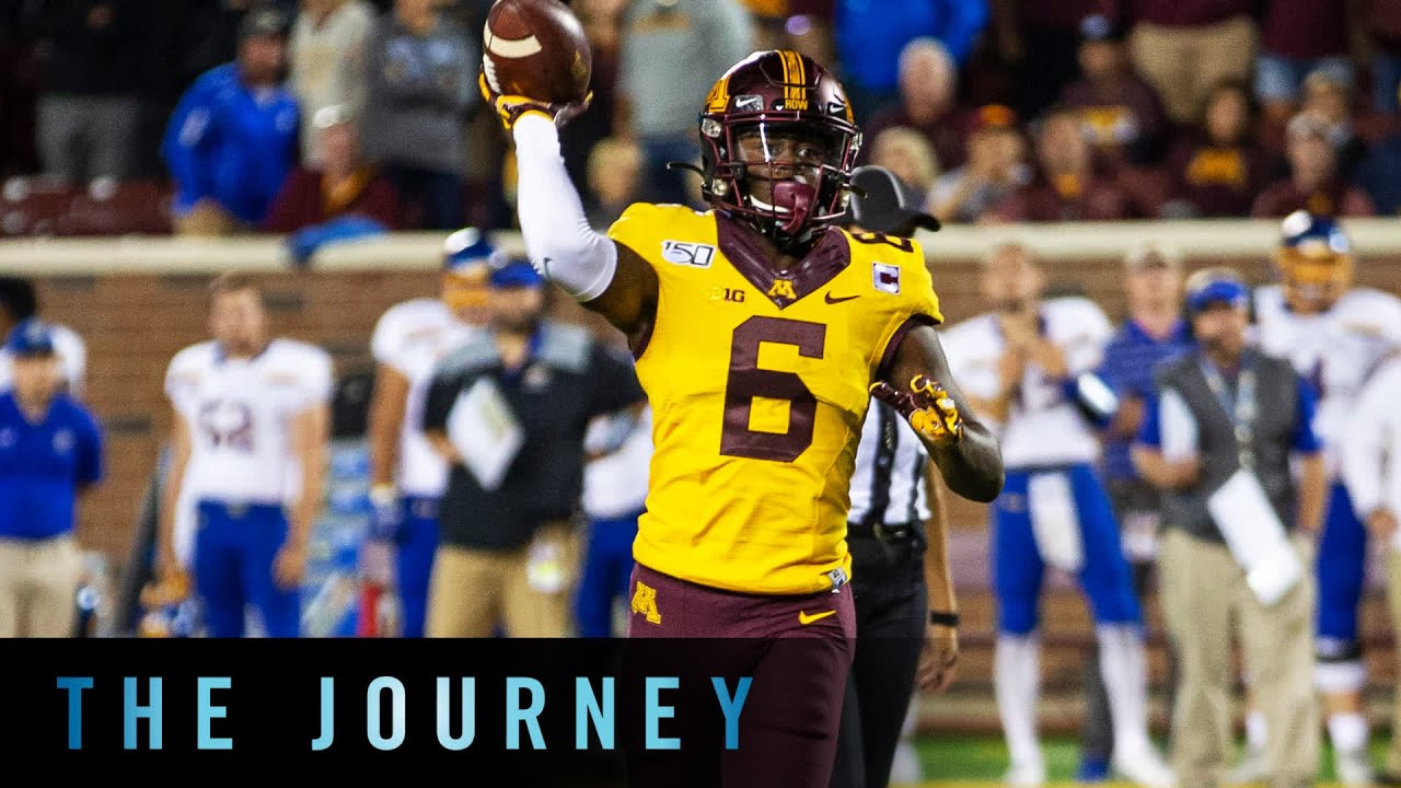 Meet Minnesota WR Tyler Johnson | B1G Football | The Journey - YouTube
