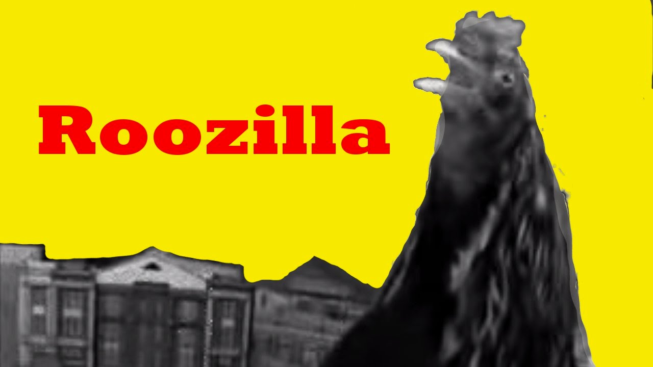 Roozilla! Godzilla Parody with a chicken - YouTube