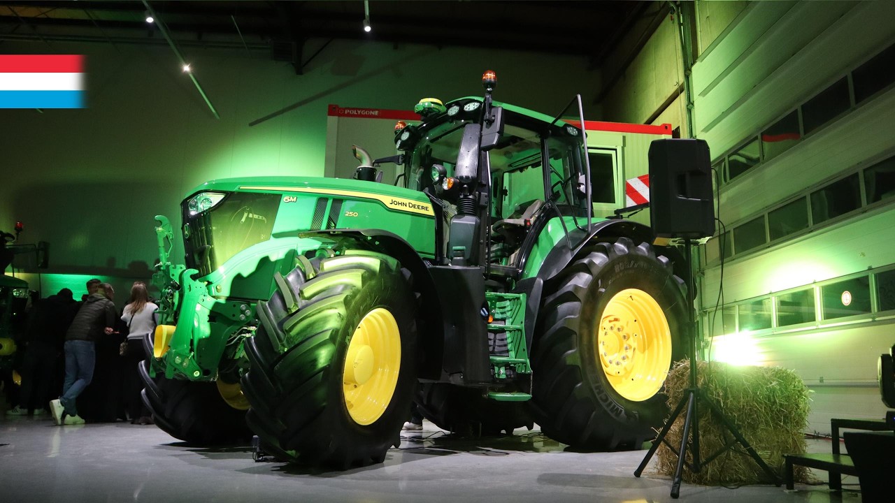 Der neue John Deere 6M250 | Cloos & Kraus | Luxemburg 2024 - YouTube