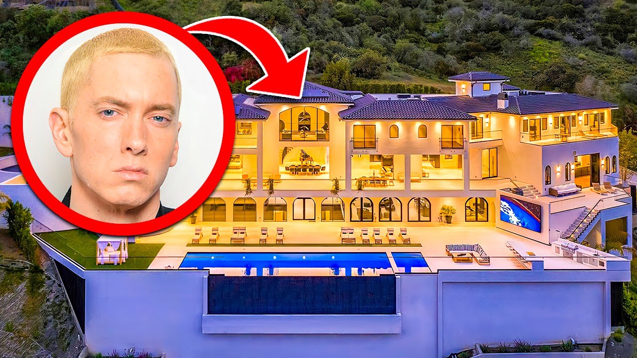 Eminem’s $100 Million Mansion REVEALED.. What You NEED To See! - YouTube