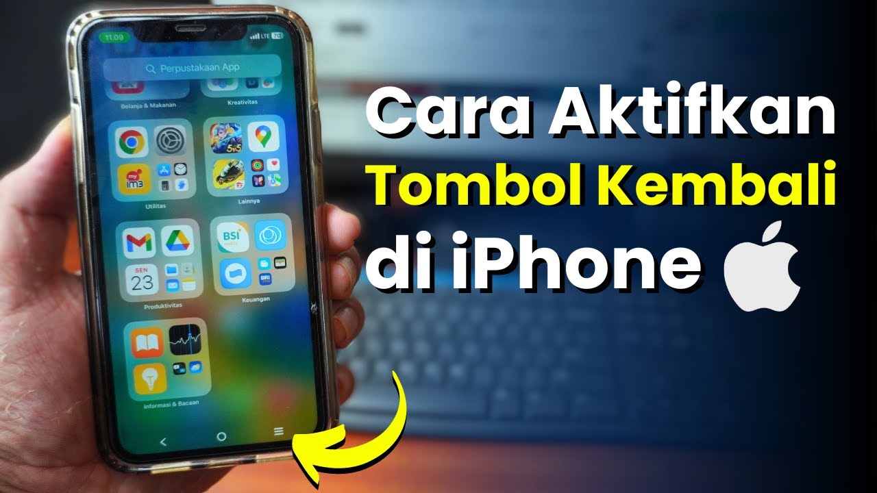 Cara Mudah Membuat Tombol Kembali di iPhone - YouTube