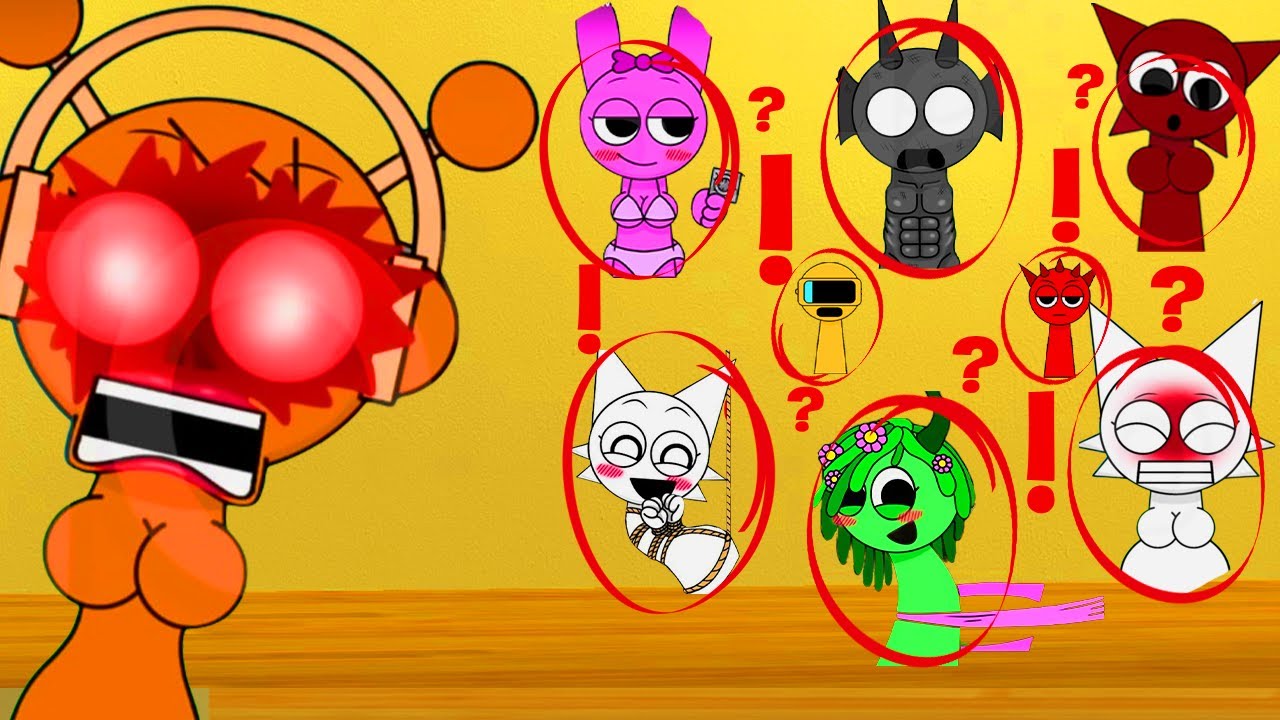 LOVE STORY of MISS CURSED OREN SPRUNKI x INCREDBOX SPRUNKI in Garry’s ...
