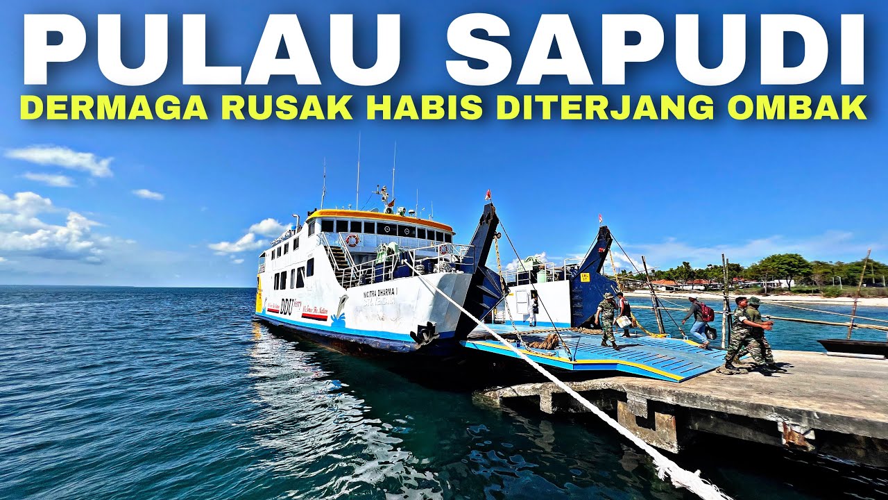 Dermaga Rusak Habis Diterjang Ombak ️ Harga Kebutuhan Disini Murah ️ ...