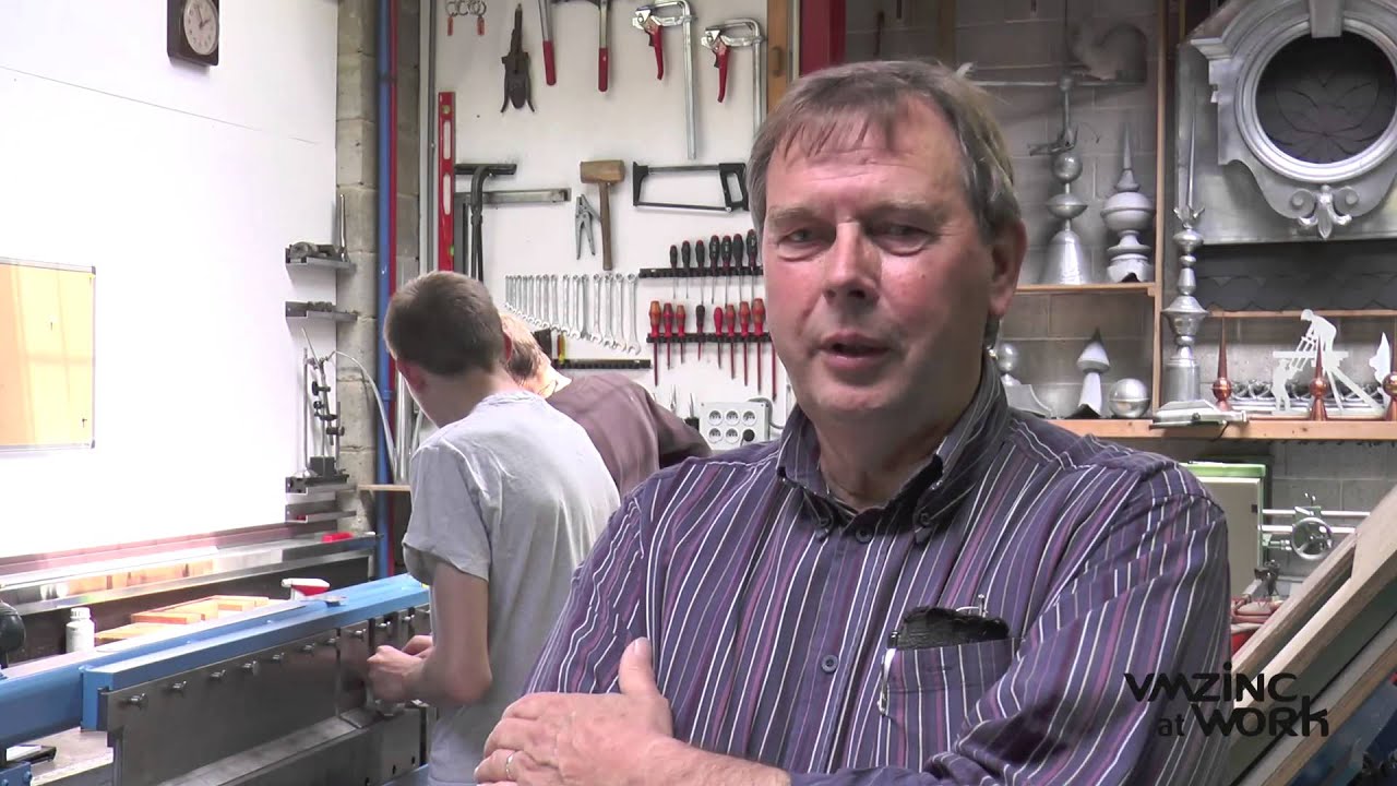VMZINC at WORK PIERRARD FRERES - YouTube