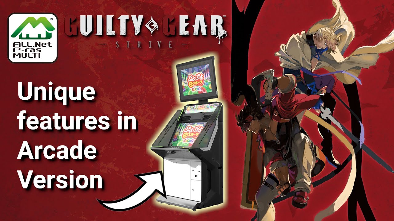 Guilty Gear Strive ARCADE Version ONLY features (Guilds/Dojos and more ...