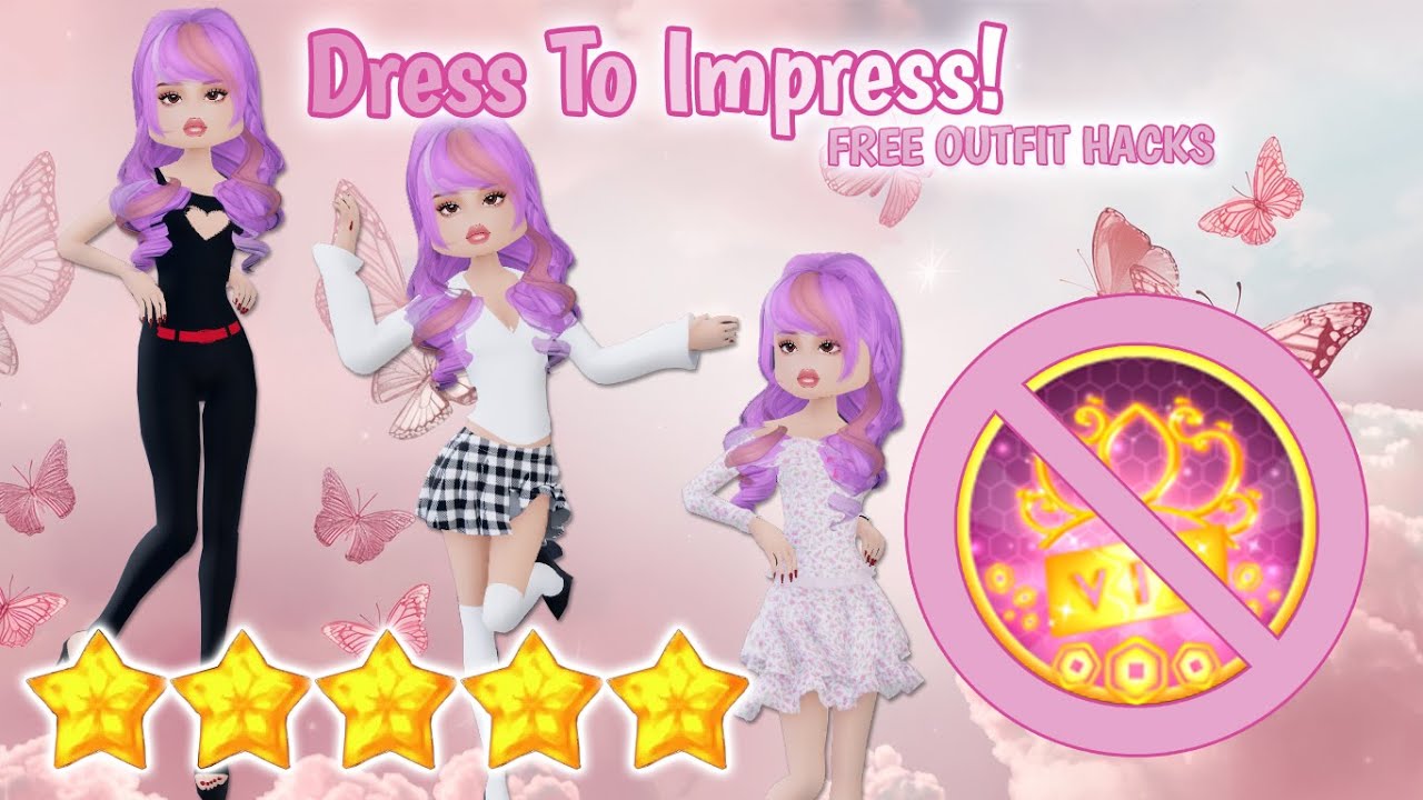 FREE NO VIP Dress To Impress Hacks to help get First place 🏆⭐ - YouTube