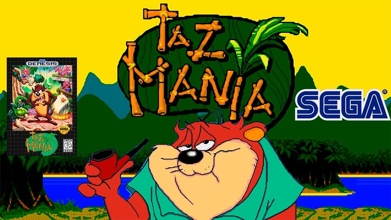 Taz Mania (SEGA) - gameplay - YouTube
