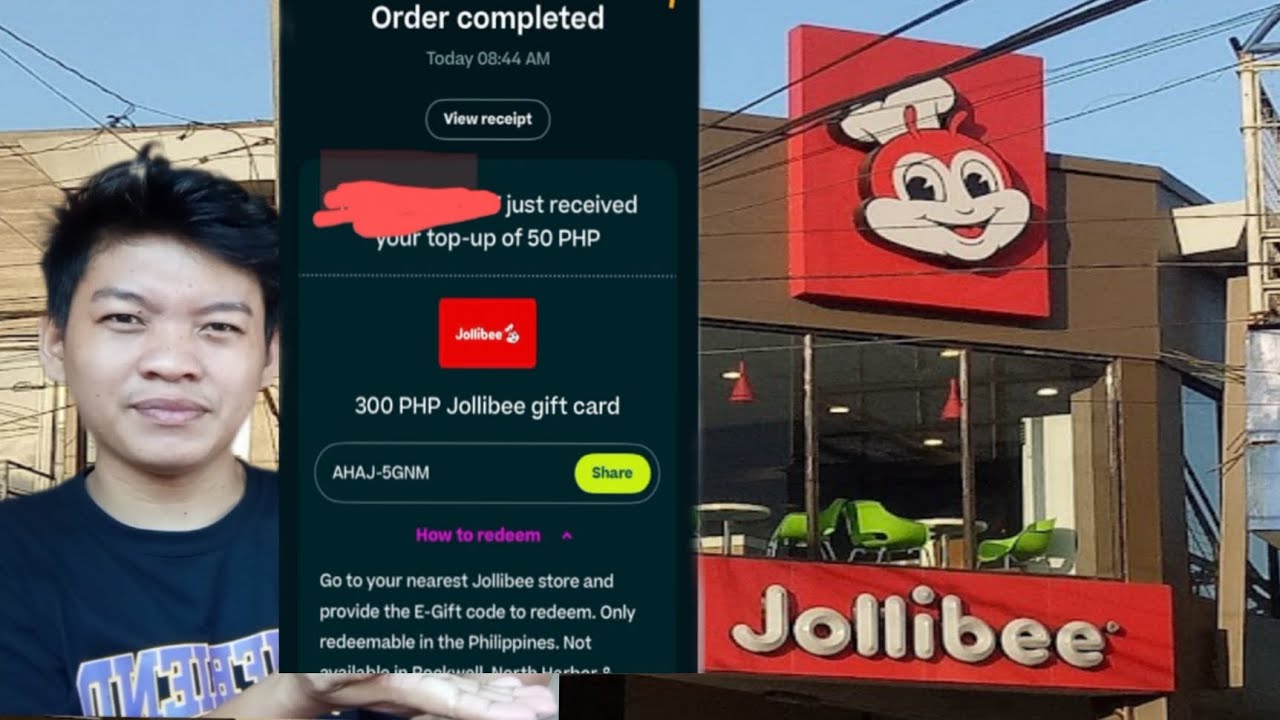 HOW TO USE A VOUCHER IN JOLLIBEE? - YouTube