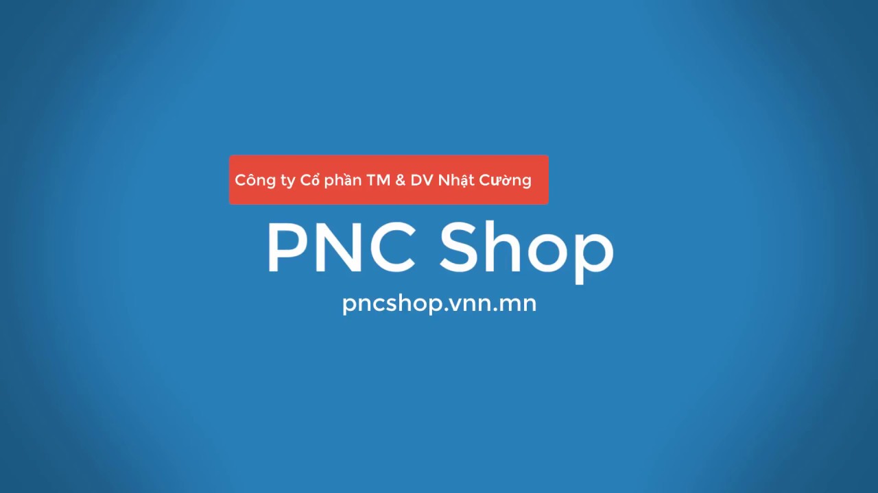 Intro PNC Shop - YouTube