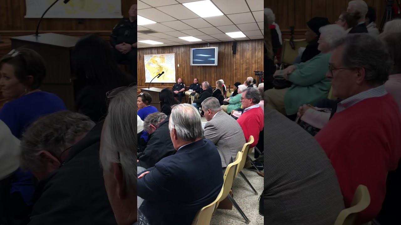 [Port Wentworth] Councilman Thomas Barbee asks citizen if he can read ...
