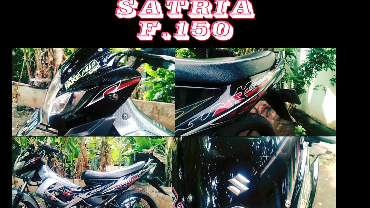 satria fu 2010 hitam abu-abu - YouTube