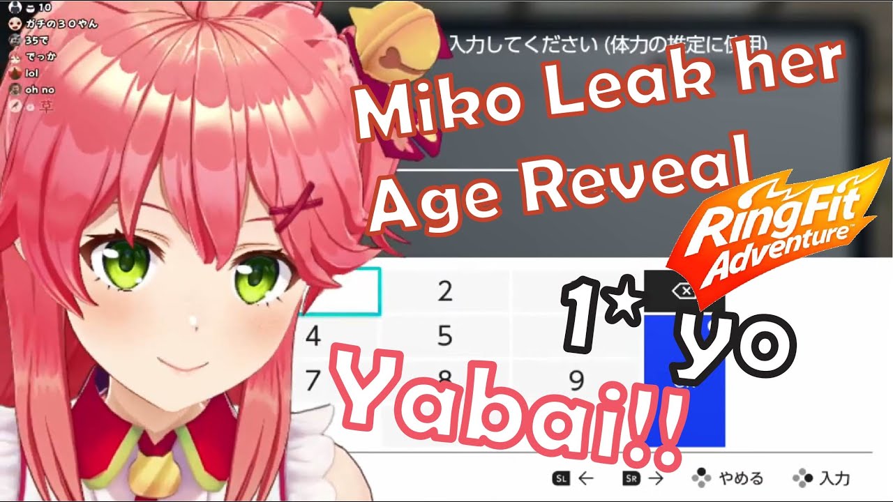 Miko Leak her Age Reveal [Hololive] "Sub Eng" Clip - YouTube