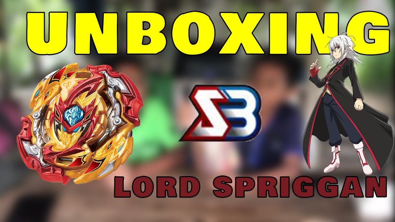 UNBOXING LORD SPRIGGAN SB/S3 BEYBLADE BURST GT | BEYBLADE BURST ...