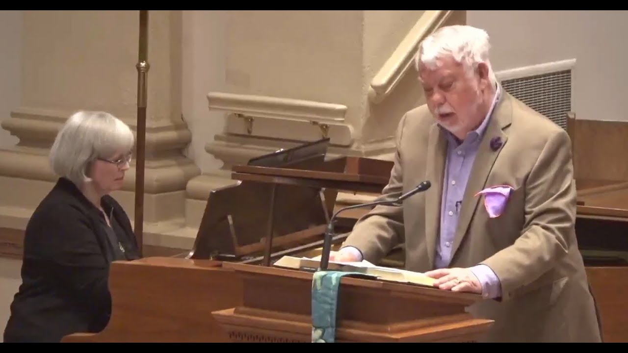 Bill Kirby sings the spiritual "Precious Lord" in worship 7/9/23 ...