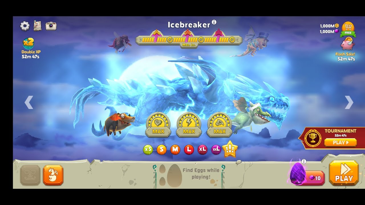 Hungry Dragon All Dragons Unlocked with Mod - YouTube