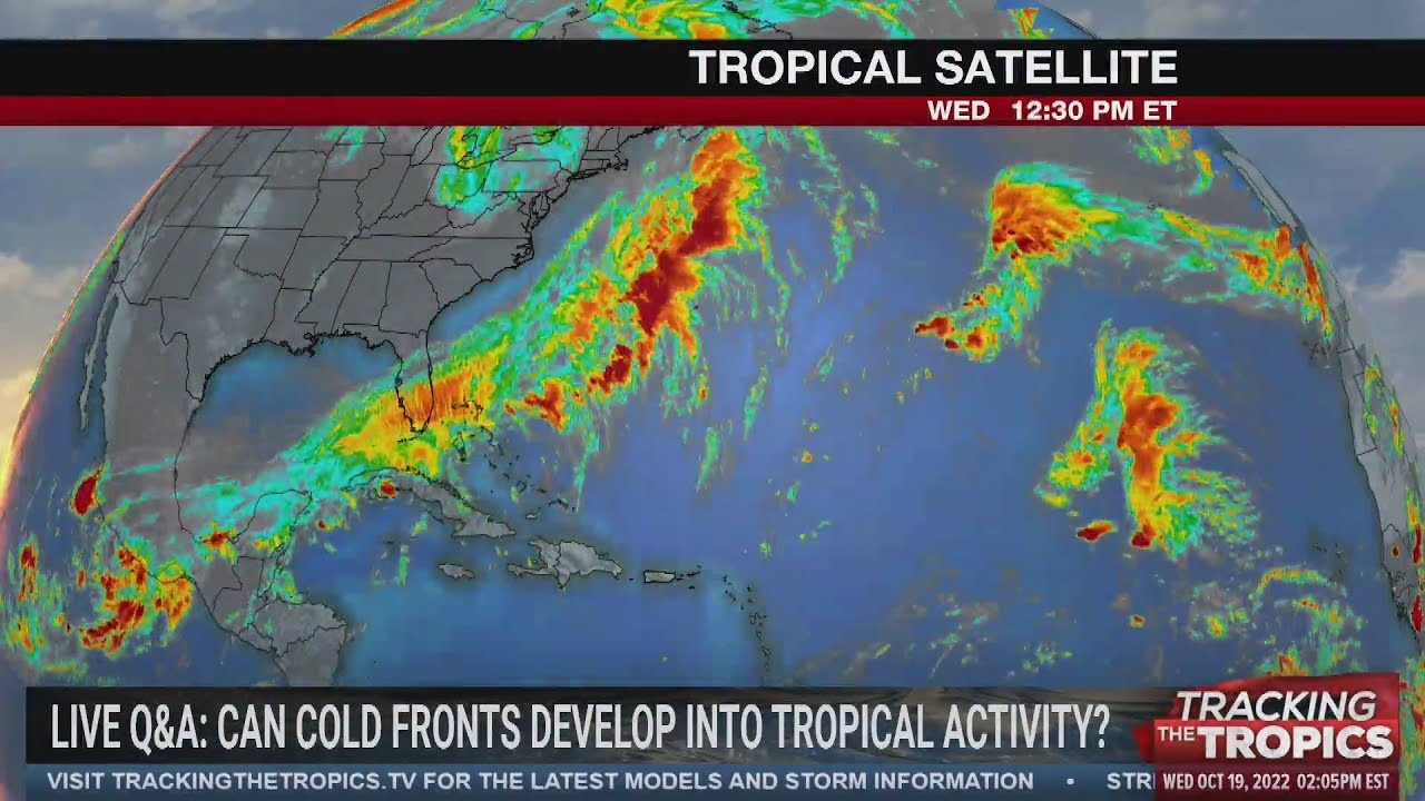 Tracking the Tropics: Can cold fronts become tropical systems? - YouTube
