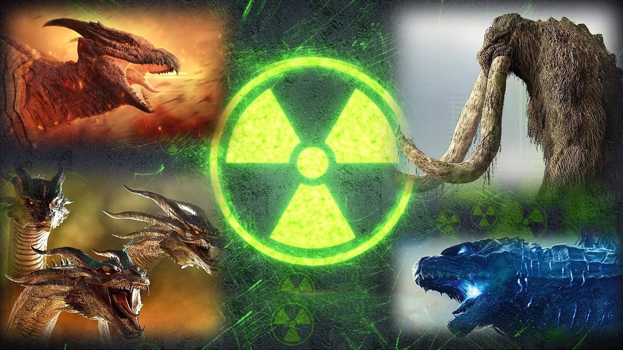 Godzilla Nuclear Radiation Sign