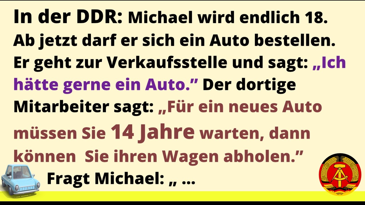 8 lustige DDR-Witze | #ostdeutschland #ddr - YouTube