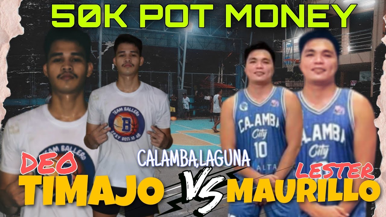🏀TIMAJO 🆚 MAURILLO🏀⏭️ 1V1 CHALLENGE sa CALAMBA, LAGUNA⏮️ - YouTube