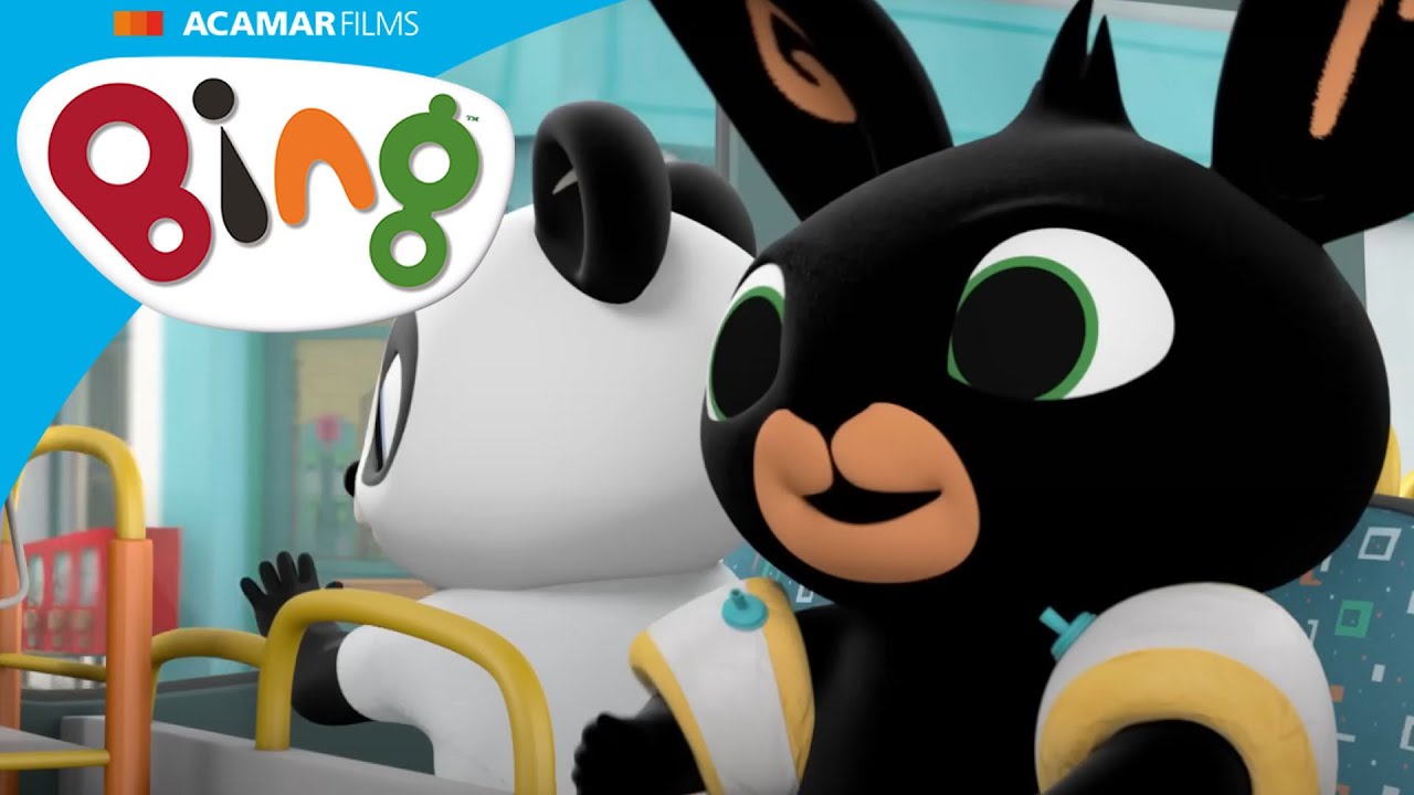 Bing and Pando are Riding the Bus Today! | Bing: Best Bits | Bing ...