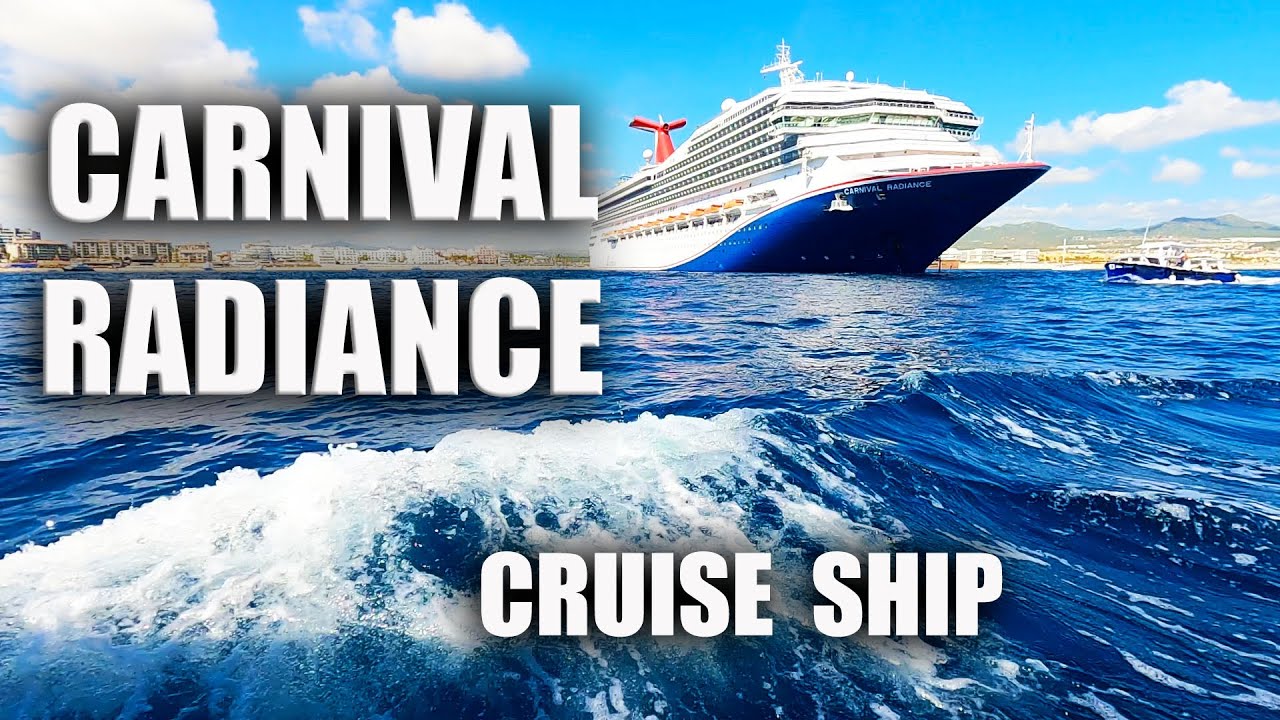 Carnival Radiance Cruise Ship - YouTube