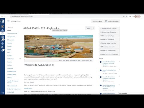Canvas LMS Portfolio Demo - YouTube