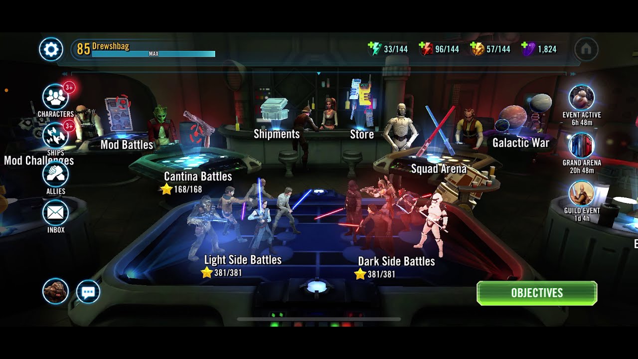 SWGOH Maximizing Raid Tickets - YouTube
