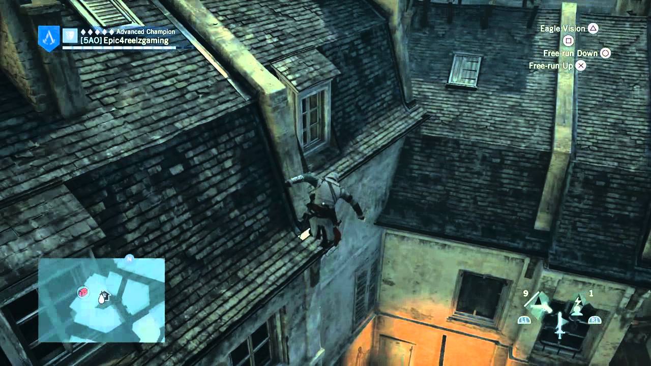 Assassin's Creed® Unity Parkour and Crowd Events - YouTube