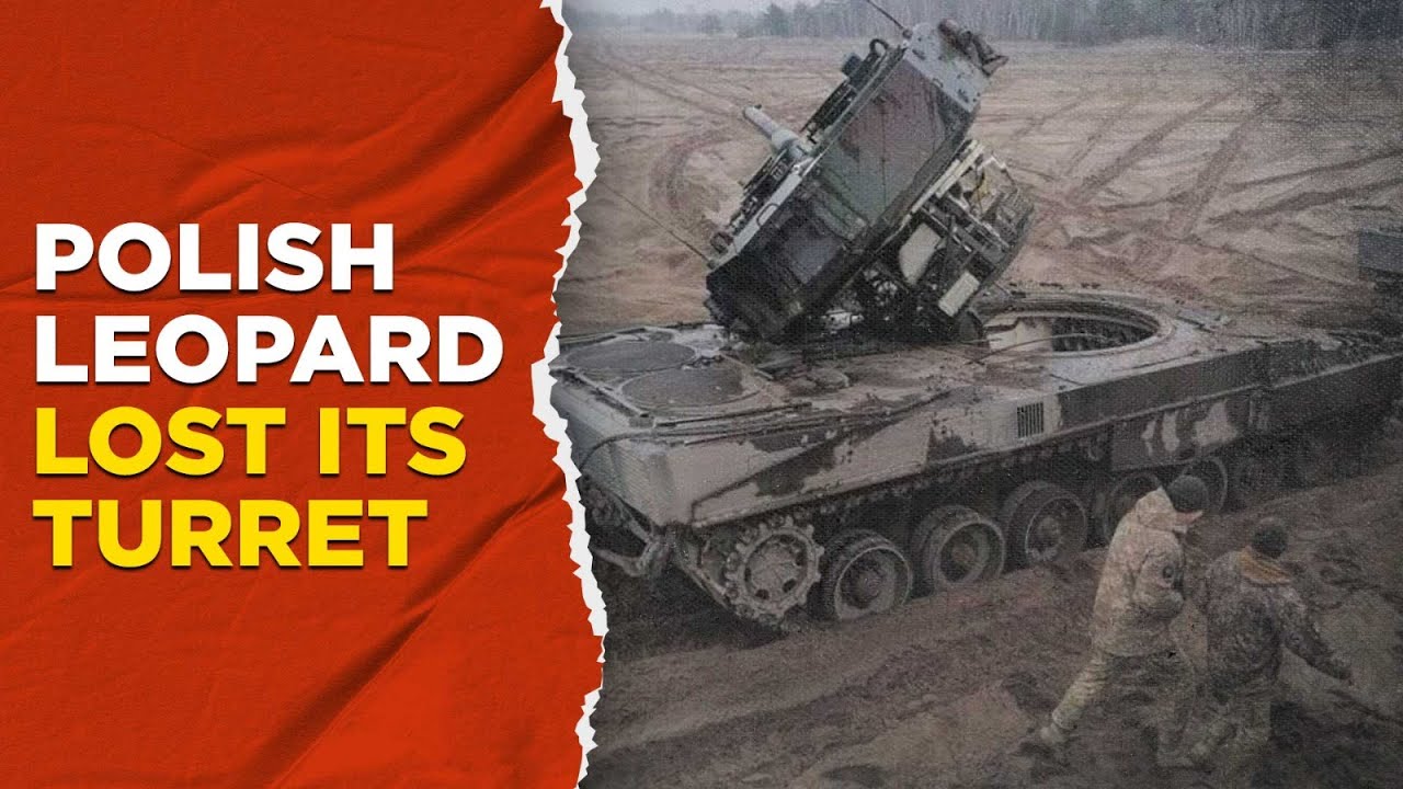 Ukraine War Live : During Training Leopard-2 Tank 'Collided' Another ...