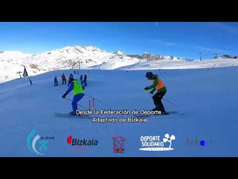 Deportes de invierno adaptados, disfruta con nosotros de la practica del esqui en Formigal FDAB-BKEF