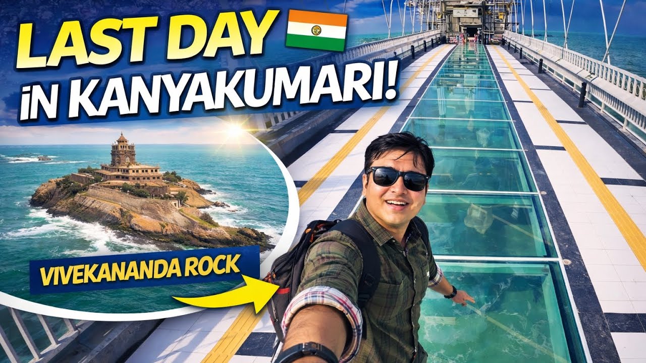 This Place Defines Kanyakumari 🇮🇳 | Vivekananda Rock & Glass Bridge ...